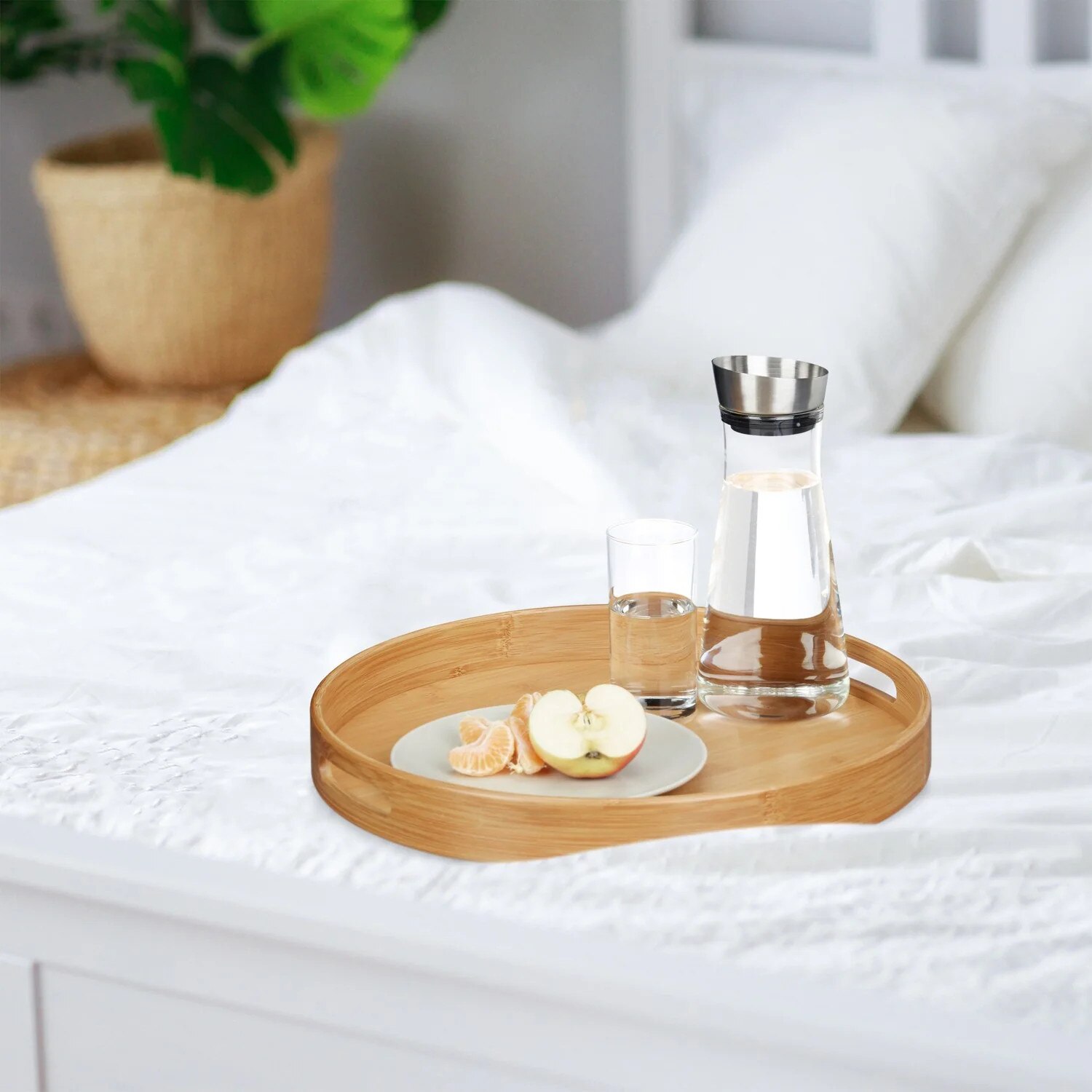 Tava de servire Bamboo Round - eMAG.ro