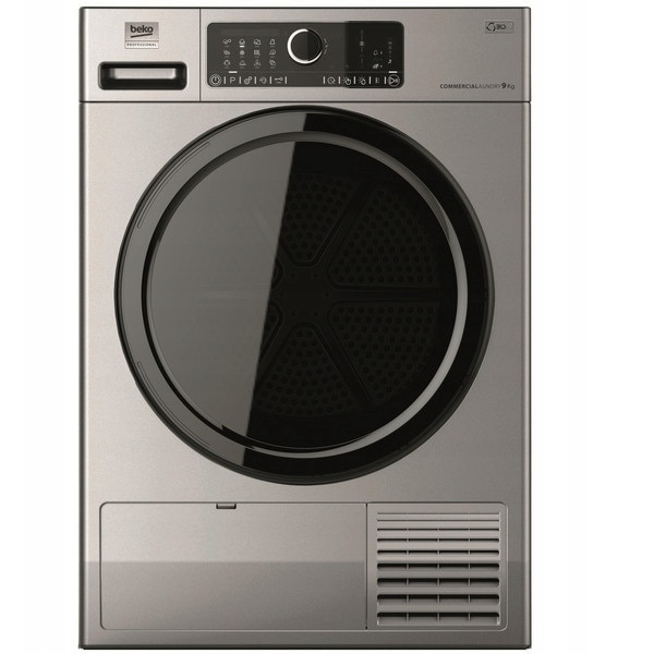 Uscator de rufe BEKO PROFESSIONAL AWZ 9HPS PRO BP, 9 kg, argintiu, 65 ...