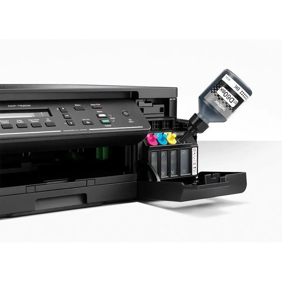 Мултифункционален принтер Brother DCP-T520W, цветен печат, скенер, Wi ...
