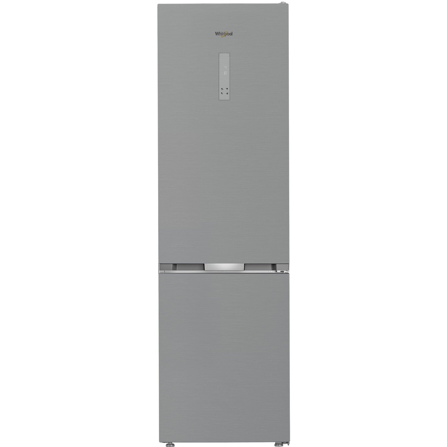 Frigider Whirlpool, 203.5cm, Inox, 249l frigider + 106l congelator, No ...