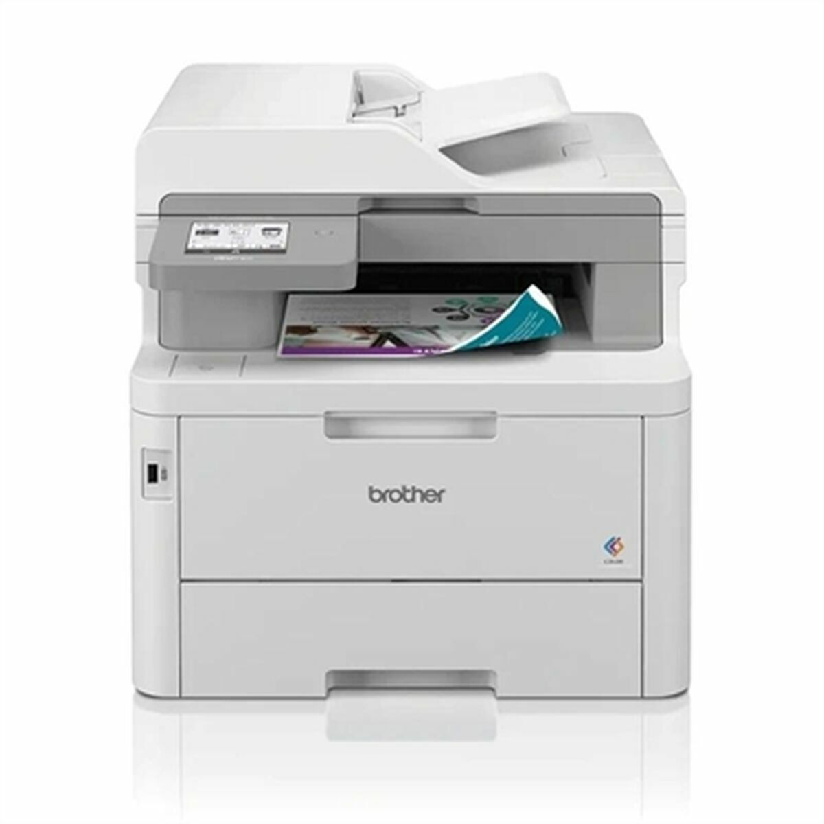 Imprimanta Multifunctionala Brother MFCL-8390CDW, A4, 30ppm, Alb, Ecran ...