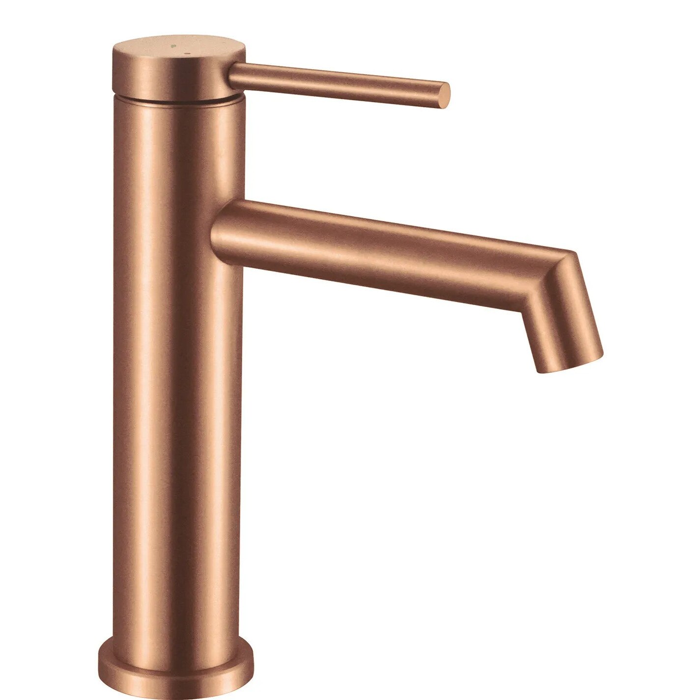 Baterie Lavoar Rea Foss, cupru periat, 20.5cm, montare pe blat, alama ...
