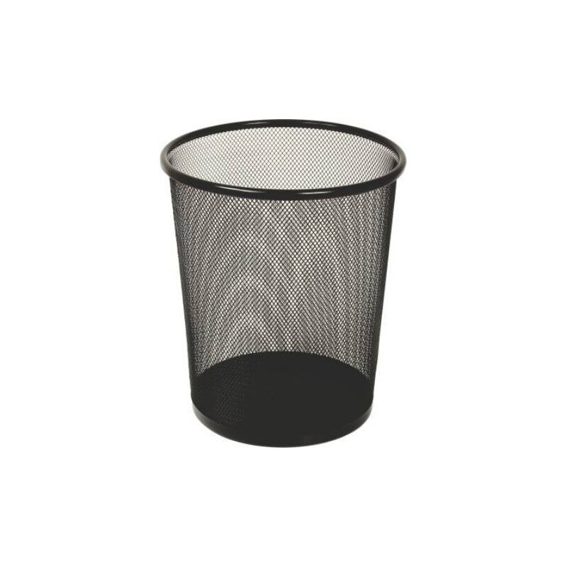 Cos de gunoi CNX 5003, pentru hartie, 12 litri, 24x27cm, plasa metalica ...
