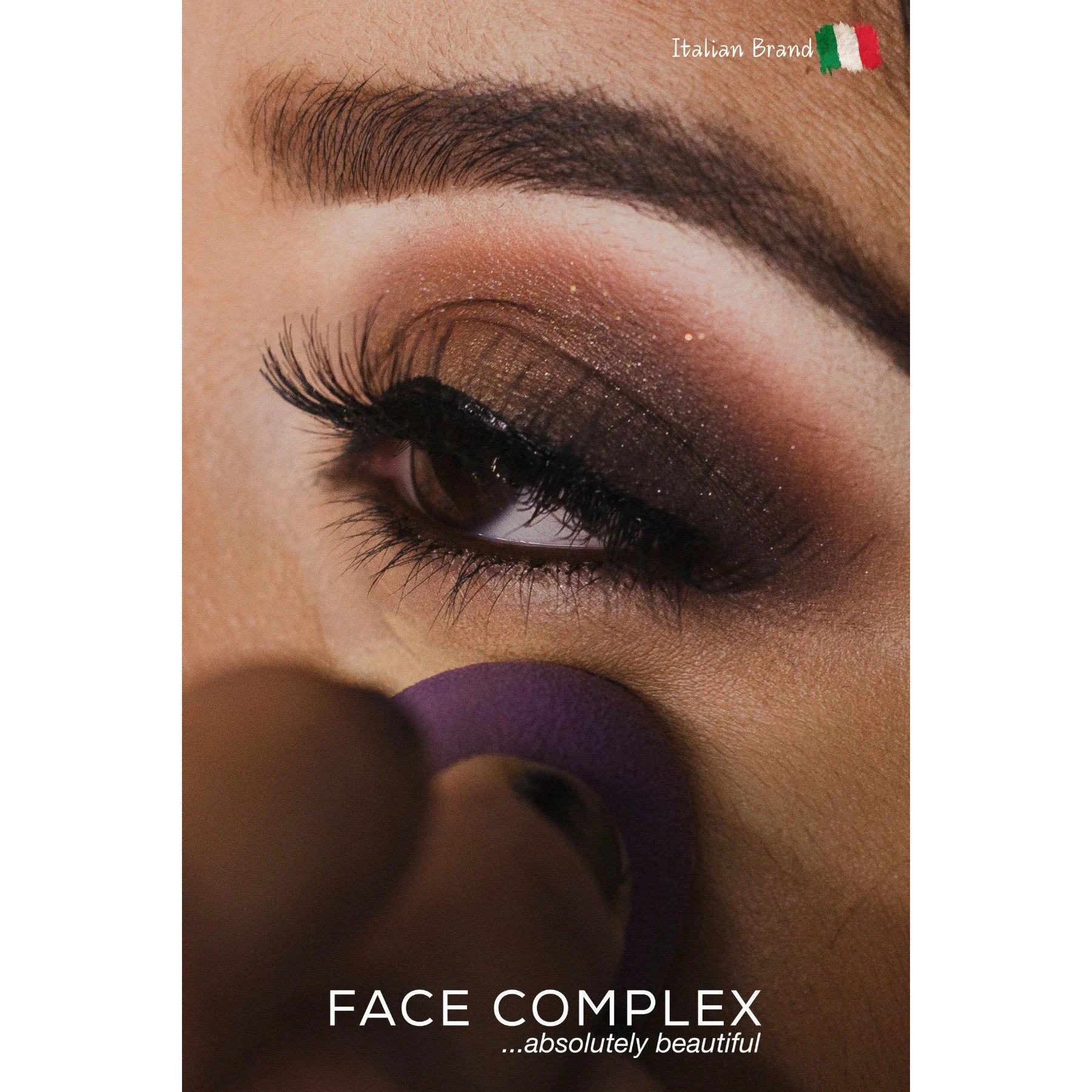 Paleta Farduri de Pleoape Face Complex, 12 nuante, culoare Cafeniu, No ...