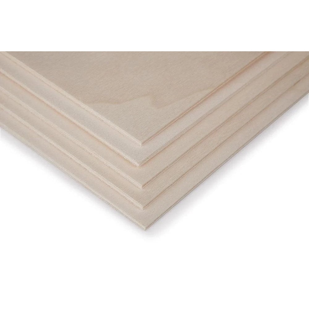 Placaj lemn plop, 4.5mm, 300x600mm, 3 straturi, pentru CNC, freza ...