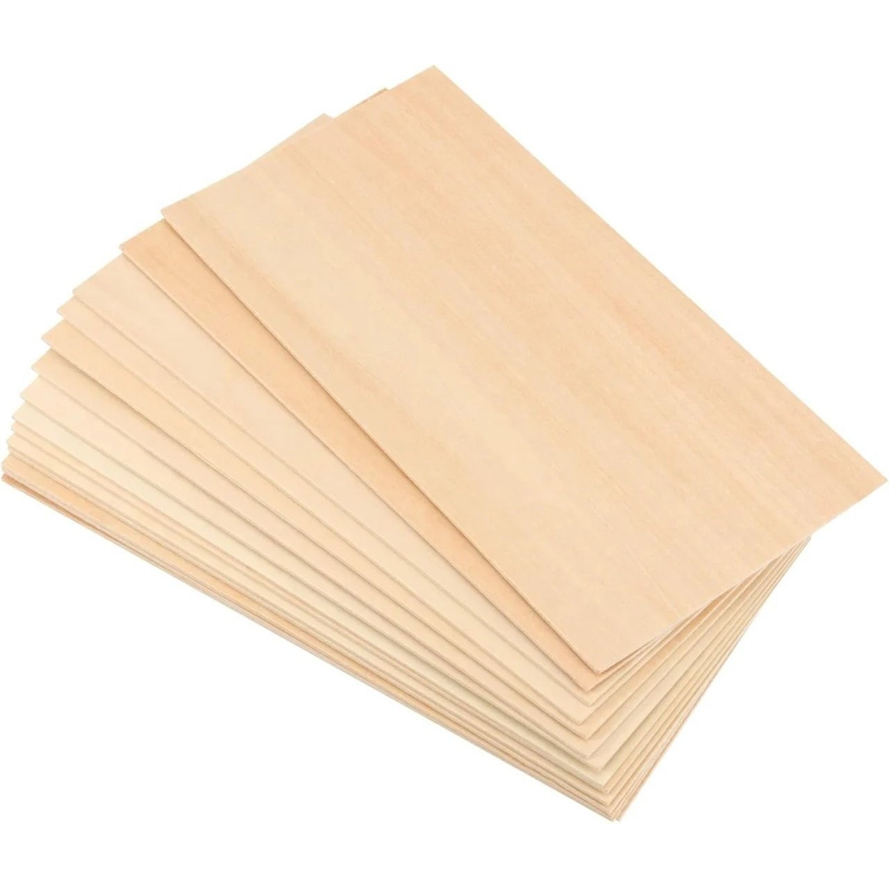 Placaj lemn plop, 4.5mm, 300x600mm, 3 straturi, pentru CNC, freza ...