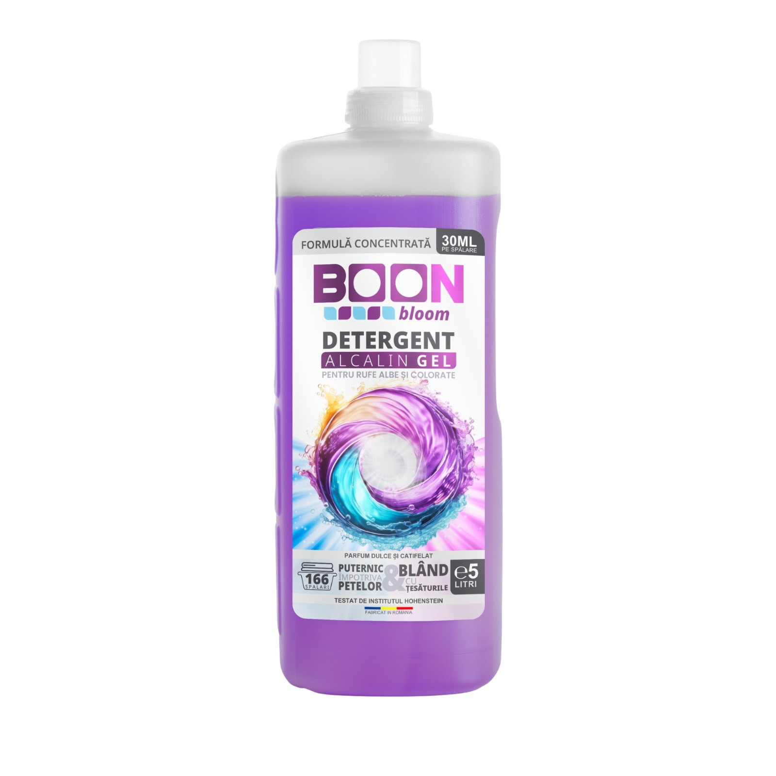 Detergent de rufe lichid BOON Bloom, 166 spalari, 5L - eMAG.ro