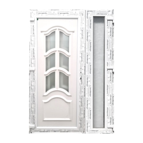 Usa exterior termopan(PVC) dubla termopan(PVC) Wien glass 140x210 - eMAG.ro