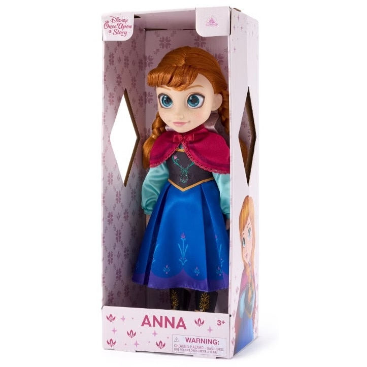 Papusa Anna Disney, Once Upon a Story, Multicolor - eMAG.ro