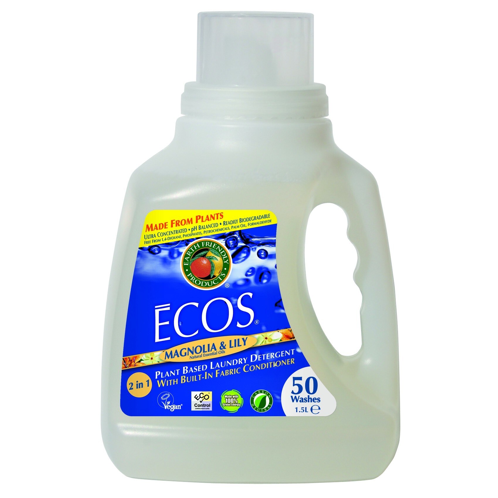 Detergent lichid rufe Earth Friendly Products magnolie, 1.5 litri - eMAG.ro