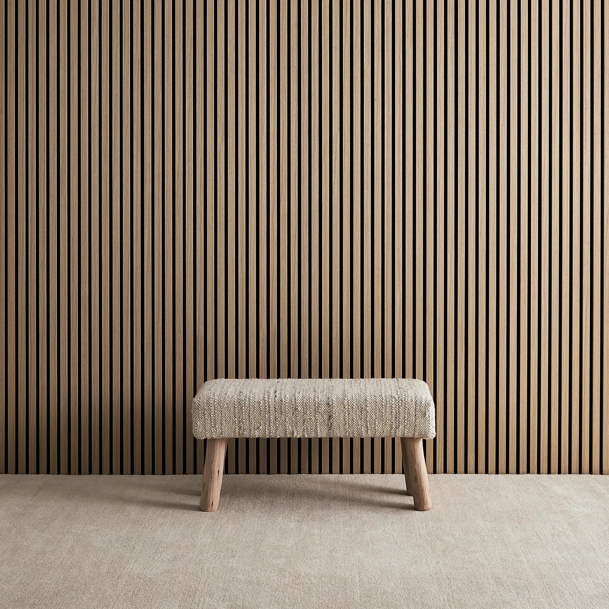 Riflaj MDF decorativ LDA PREMIUM de tip Panou Acustic, Stejar SONOMA ...