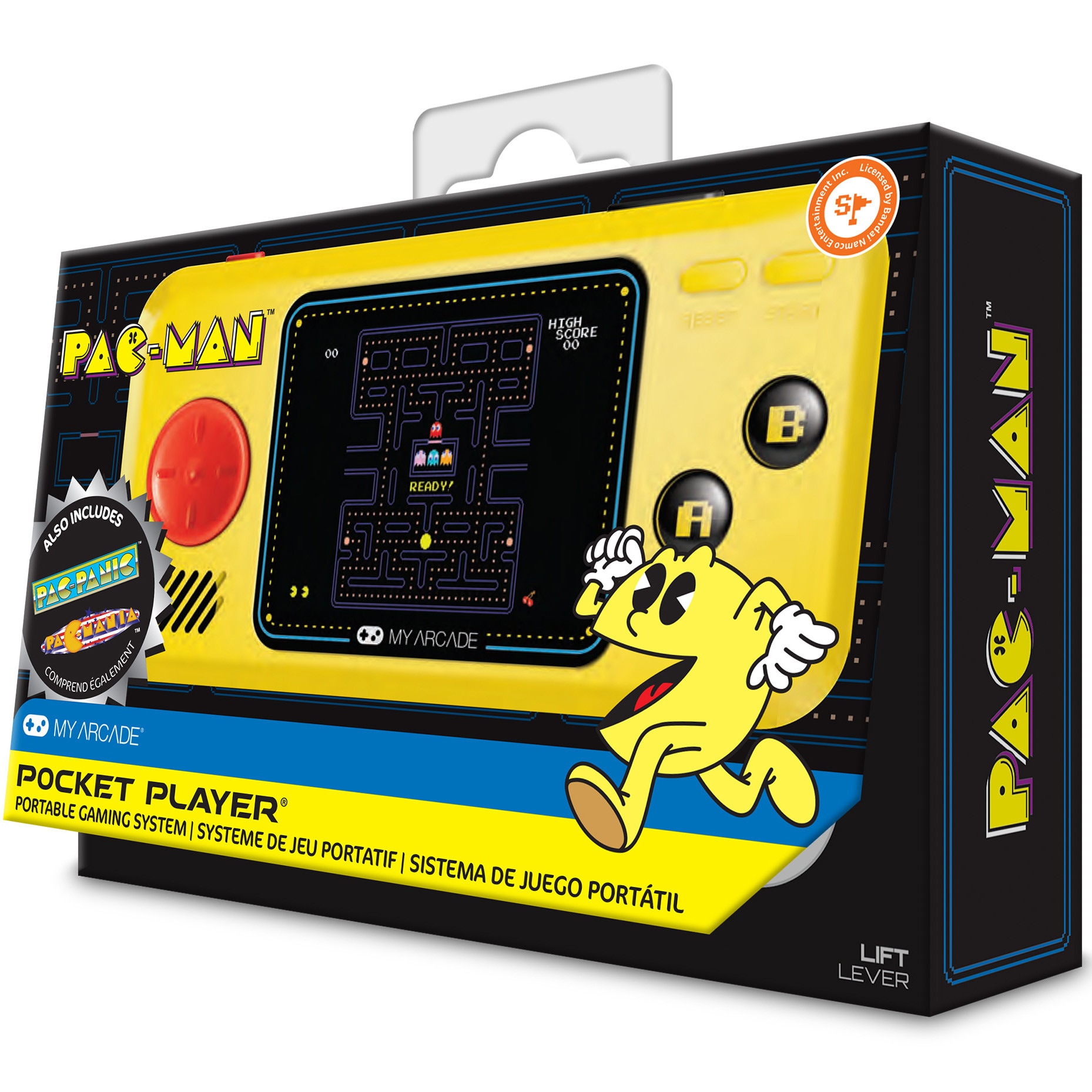 Consola portabila My Arcade Pocket Player PacMan Portable Gaming System ...