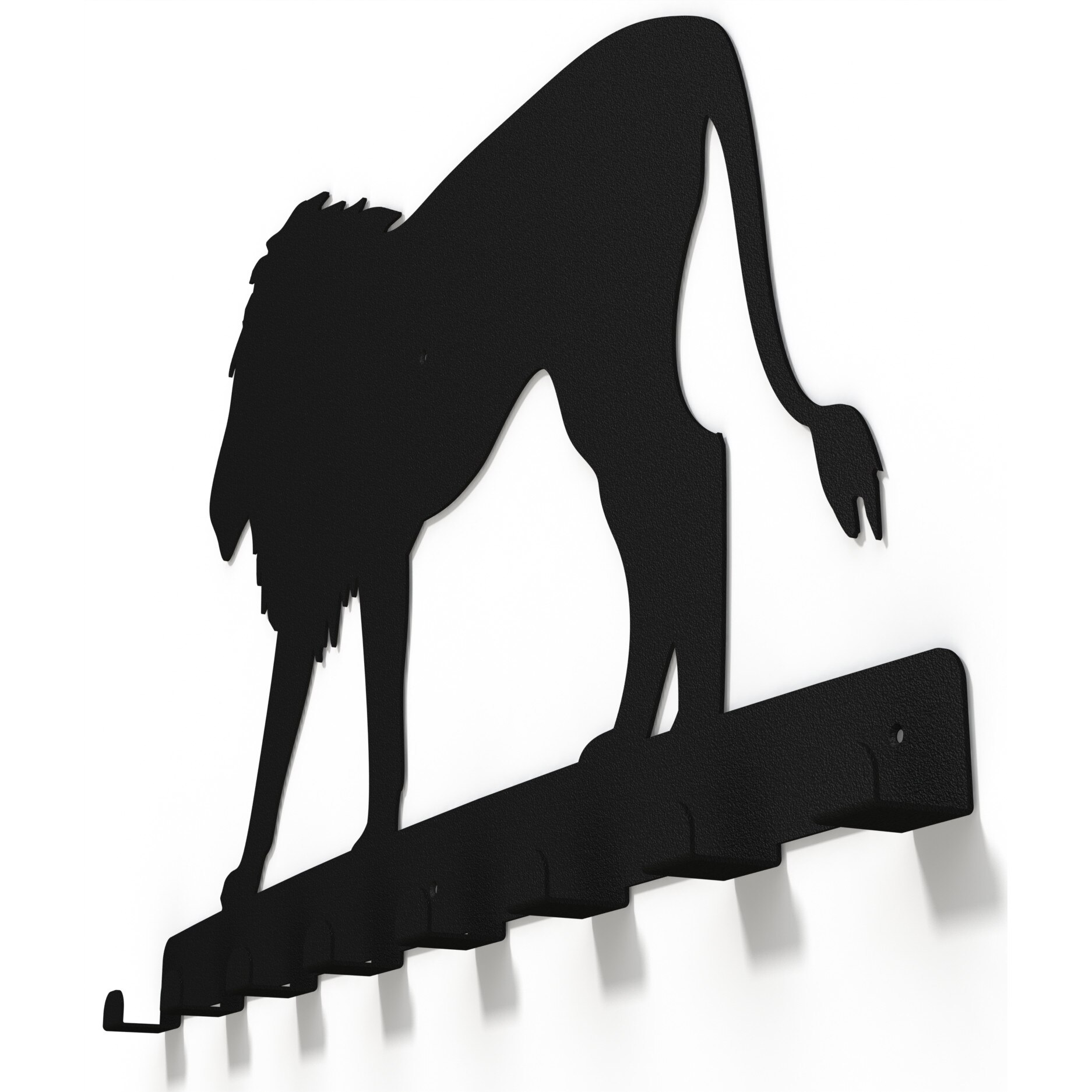 Cuier metalic LEU -model 4052 Negru - eMAG.ro