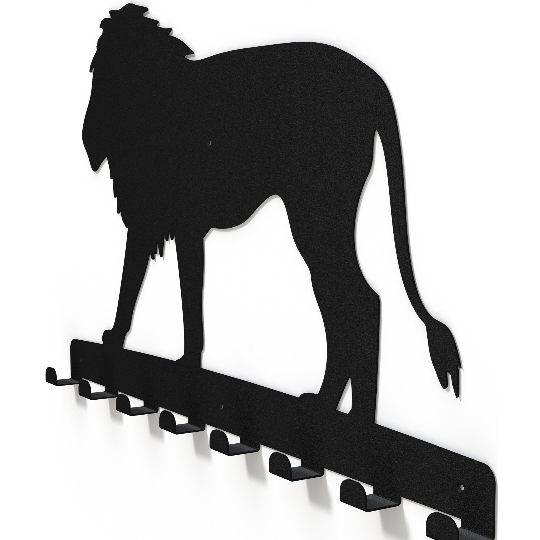 Cuier metalic LEU -model 4052 Negru - eMAG.ro