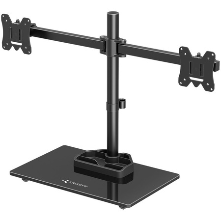 Suport birou 2 monitoare 13-27" inch, Triadyn DuoBase, Brat Reglabil ...