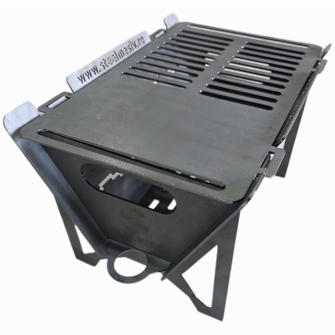 Gratar pliabil si portabil 250mm x 350mm - eMAG.ro