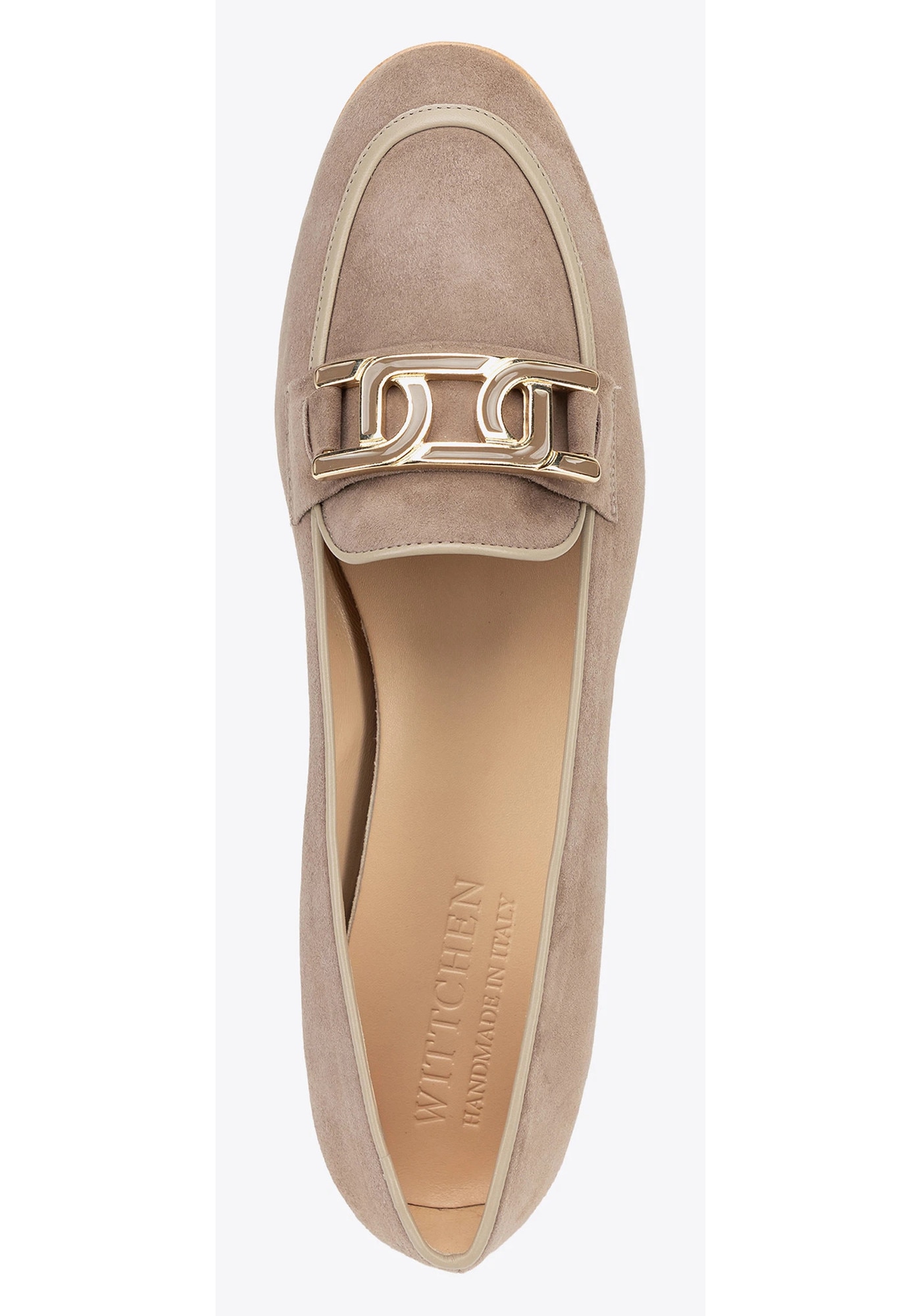 Mocasini pentru dama, Wittchen, piele naturala, bej, 35 EU - eMAG.ro