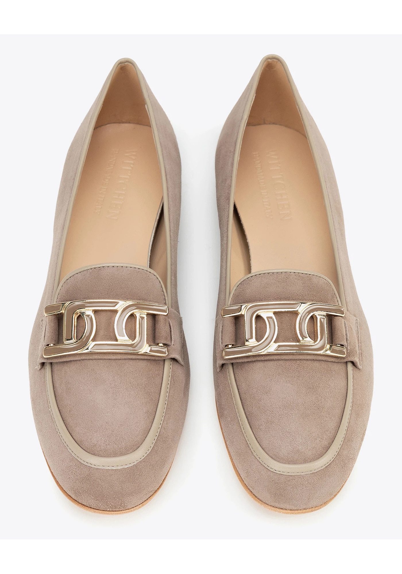 Mocasini pentru dama, Wittchen, piele naturala, bej, 35 EU - eMAG.ro