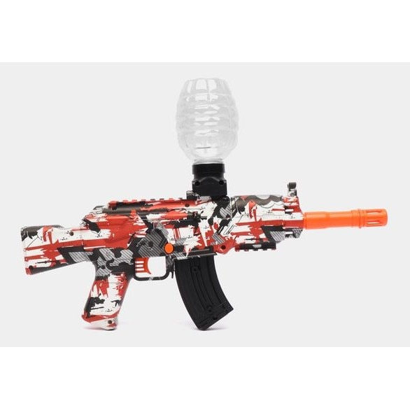 AK-47 elektromos játék géppuska, terepmintás design, vízzel bővíthető ...