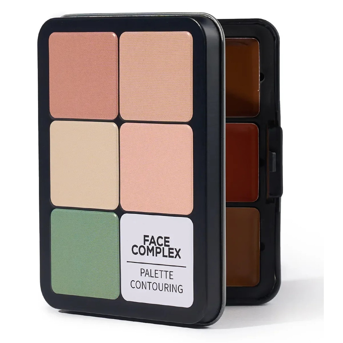 Paleta de contur Face Complex, 12 nuante crem, multicolor - eMAG.ro