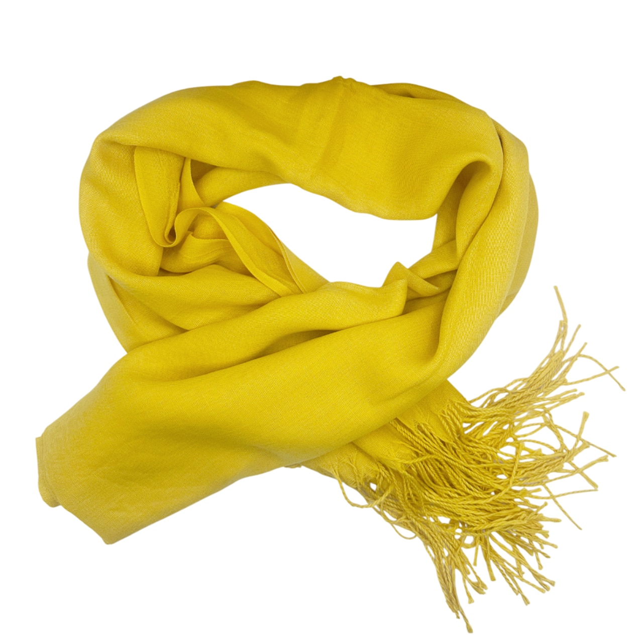 Esarfa PRAVALIA CU SURPRIZE, CASHMERE EMILY, Galben, 70x180cm - eMAG.ro
