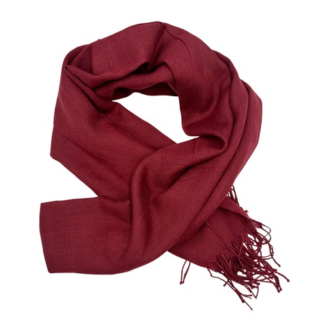 Esarfa uni subtire CASHMERE EMILY, Visiniu, 70x180cm - eMAG.ro