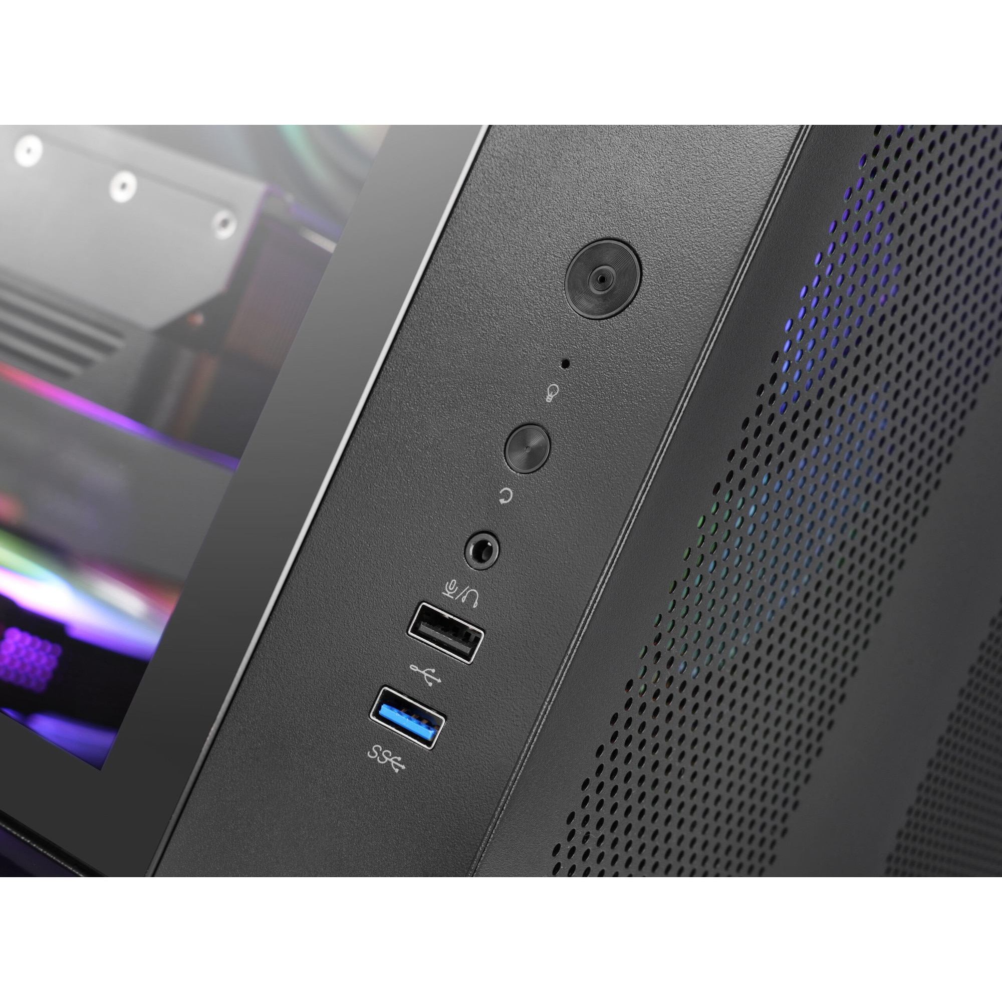 Настолен компютър за игри GRT RGB FAN с процесор AMD Ryzen 5 9600X до 5 ...