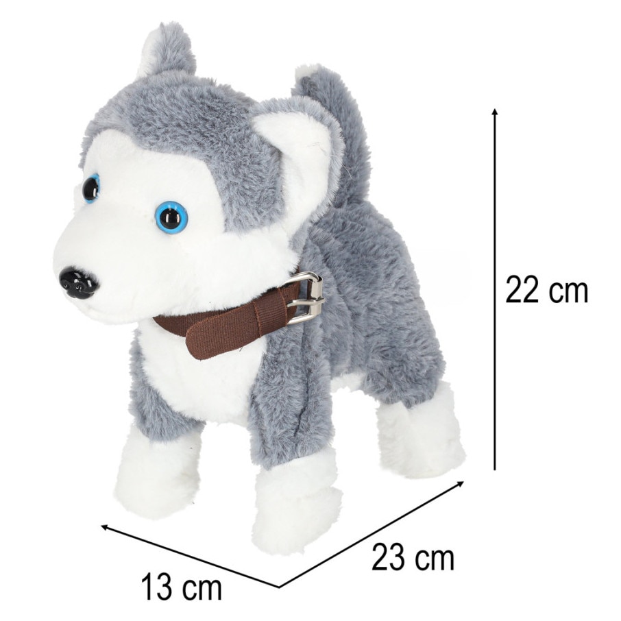 Catelus Husky Interactiv pe Lesa ( Merge si Latra) - eMAG.ro