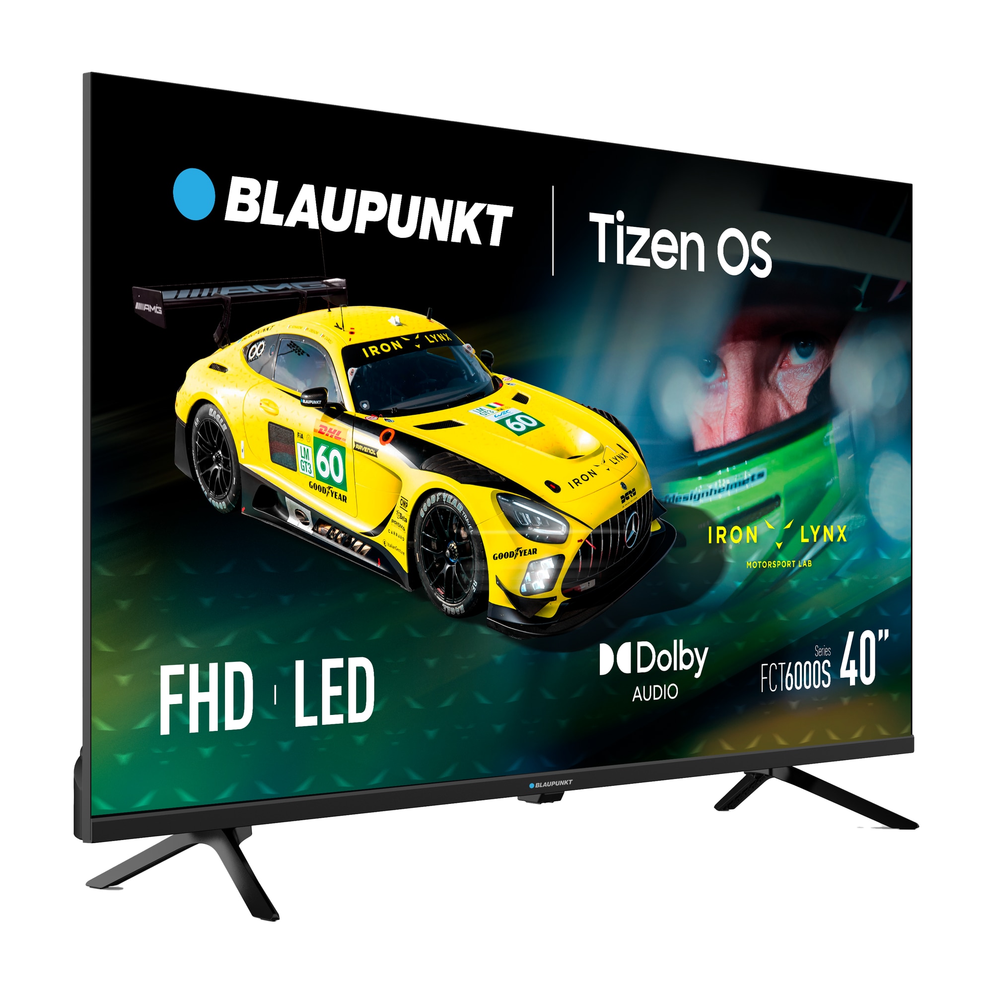 Televizor Blaupunkt LED 40FCT6000S, 101 cm, Frameless, Smart Tizen OS ...