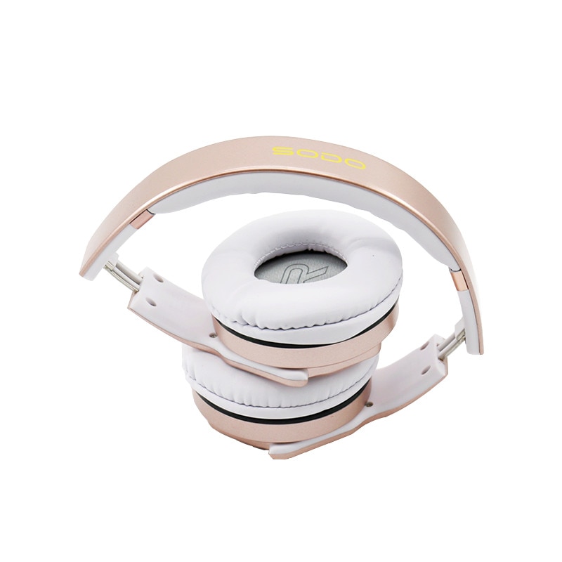 Casti Bluetooth SODO MH3 2 in 1 ajustabile cu functie de boxa portabila ...