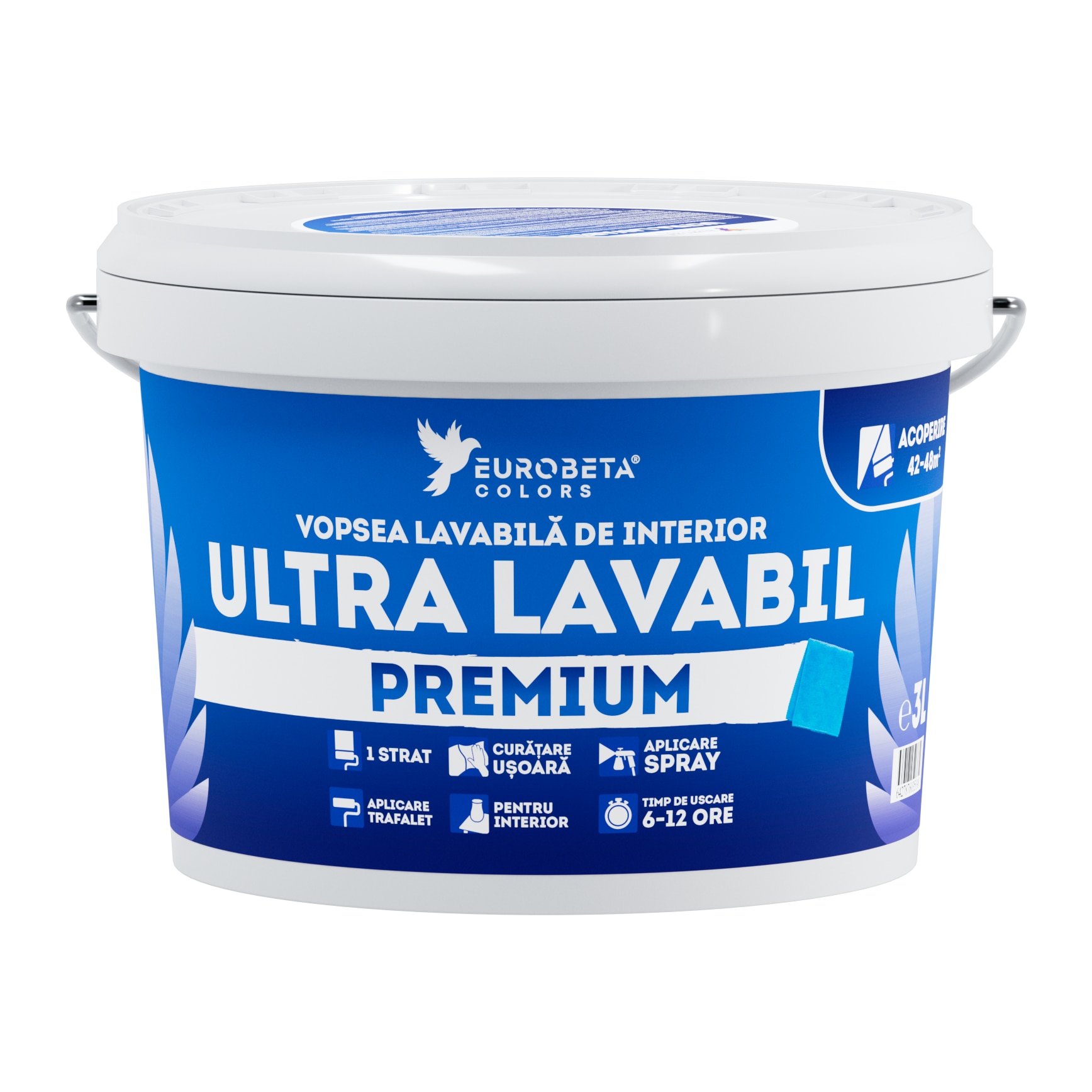 Vopsea Ultra Lavabila Premium UltraRezistenta – Parfumata, Anti-Pete si ...
