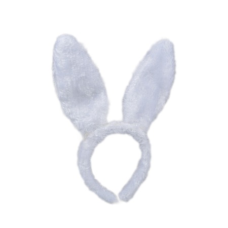 Coronita cu urechi de iepuras, copii, alb - eMAG.ro