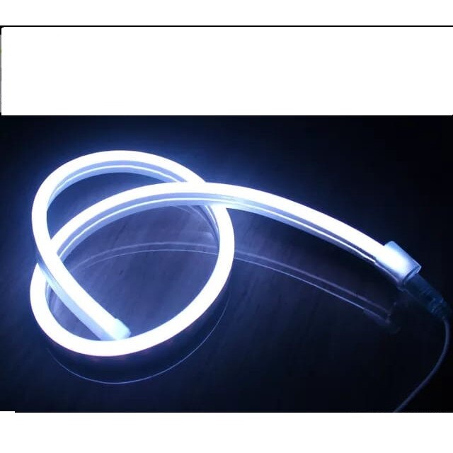 Furtun Luminos Neon Flex Heber 100 M Led Alb Rece Emag Ro