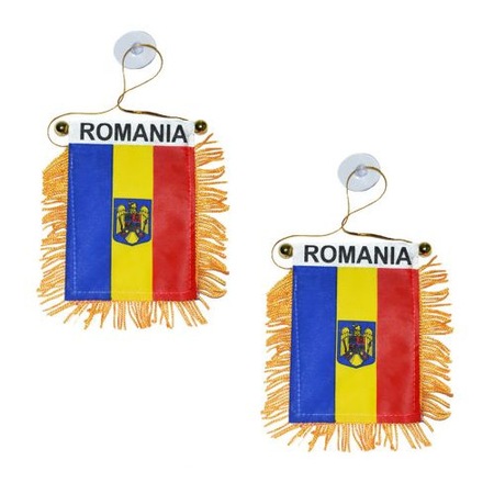 Set 2 Fanioane cu Steagul Romaniei - eMAG.ro