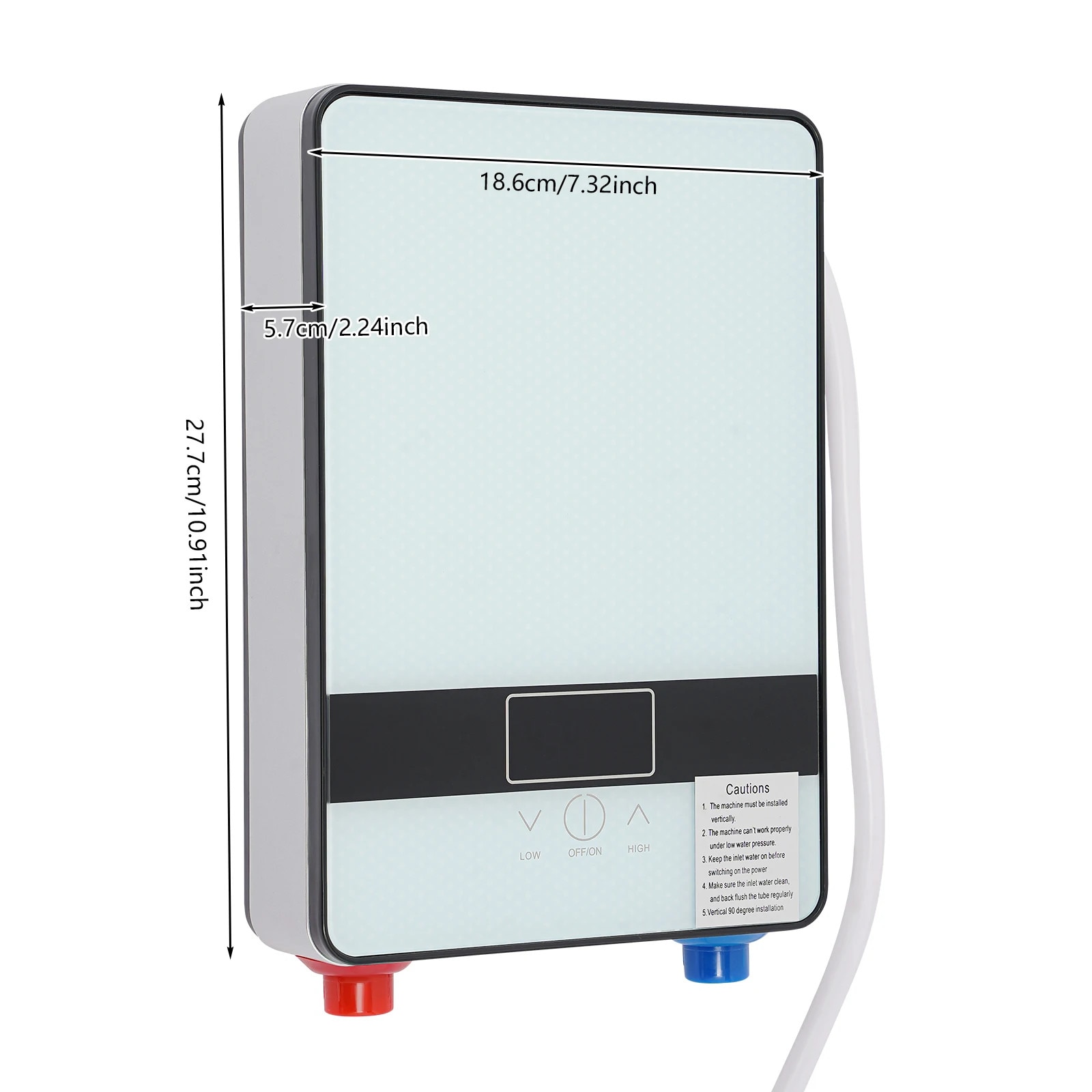 Boiler electric, montat pe perete, afisaj cu ecran LED, tip A, 220V ...