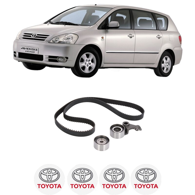 Set kit distributie TOYOTA AVENSIS VERSO (_M2_) 2.0 D (CLM20_, CLM20R ...
