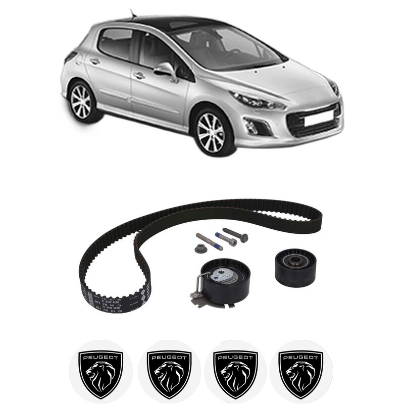 Set kit distributie PEUGEOT 308 I (4A_, 4C_) 1.6 din 2012-2015 KW 85 CP ...