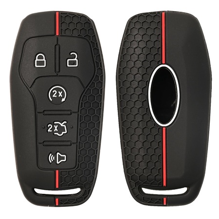Autókulcs védő szilikon tok, 5 gombos, Ford Edge Expedition Explorer ...