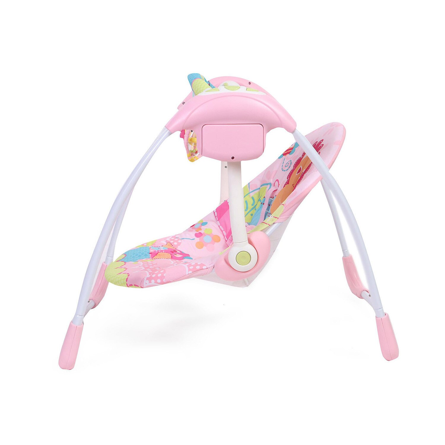 Leagan si balansoar electric bebelusi, Mastela, Jungle Roz - eMAG.ro