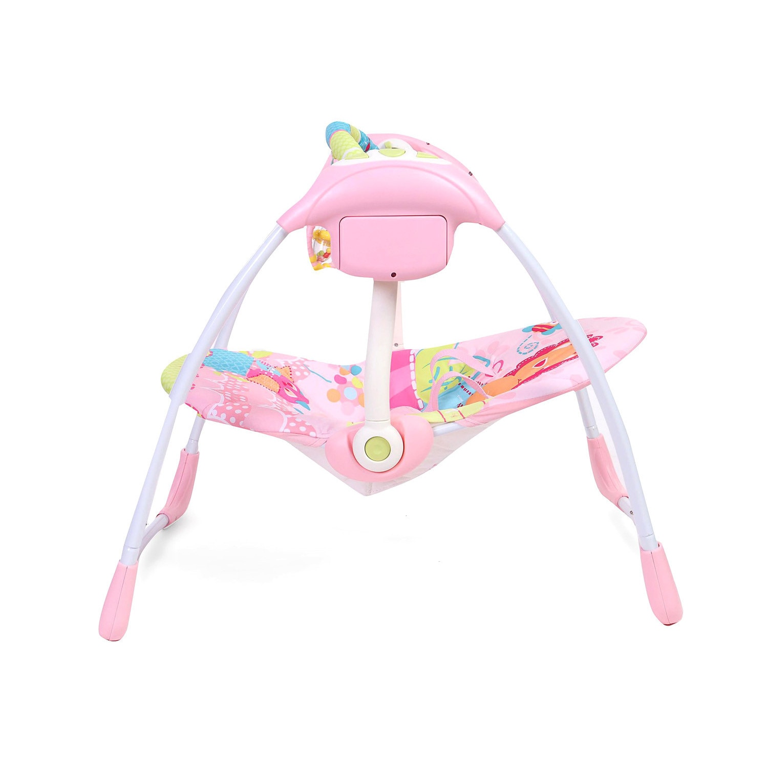 Leagan si balansoar electric bebelusi, Mastela, Jungle Roz - eMAG.ro
