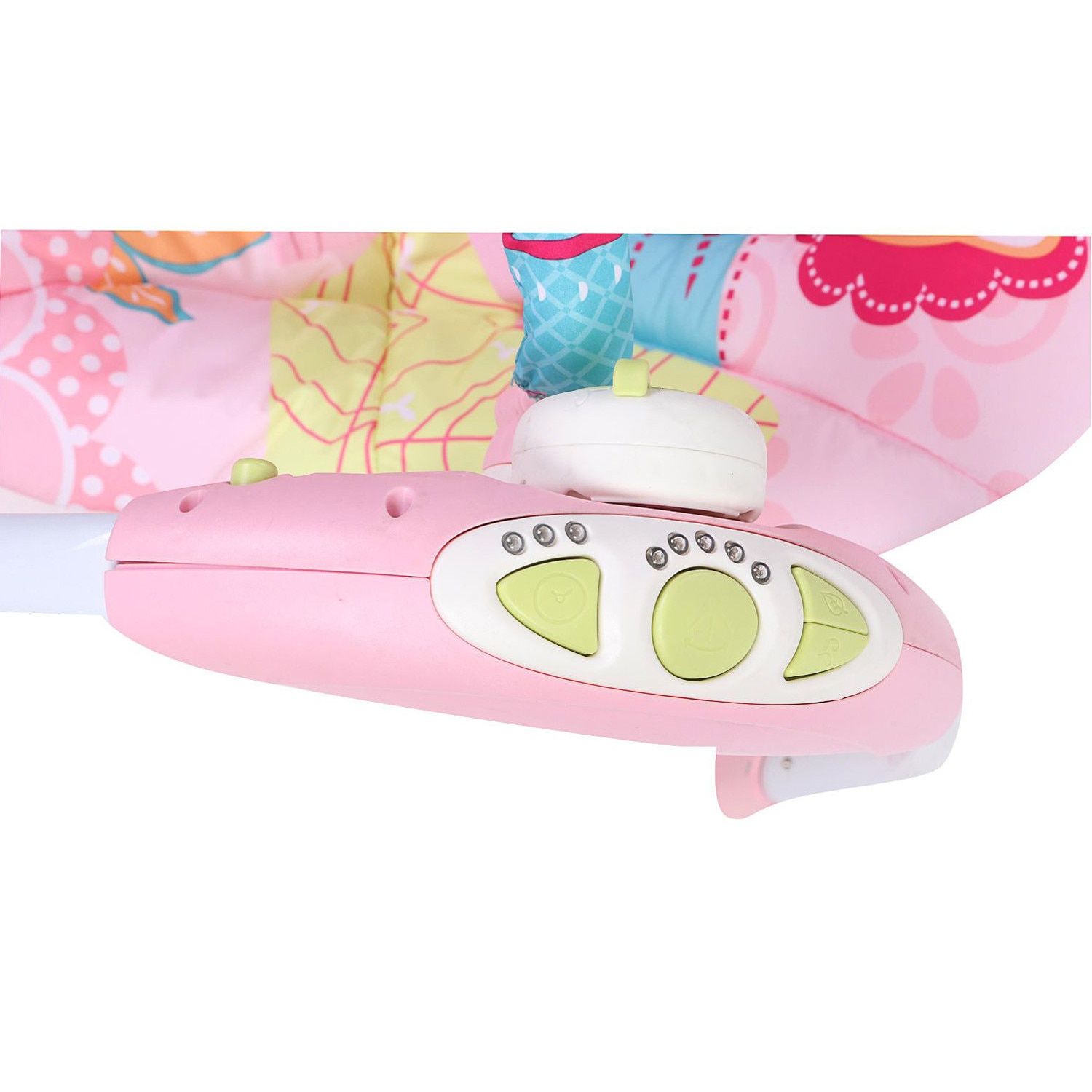 Leagan si balansoar electric bebelusi, Mastela, Jungle Roz - eMAG.ro