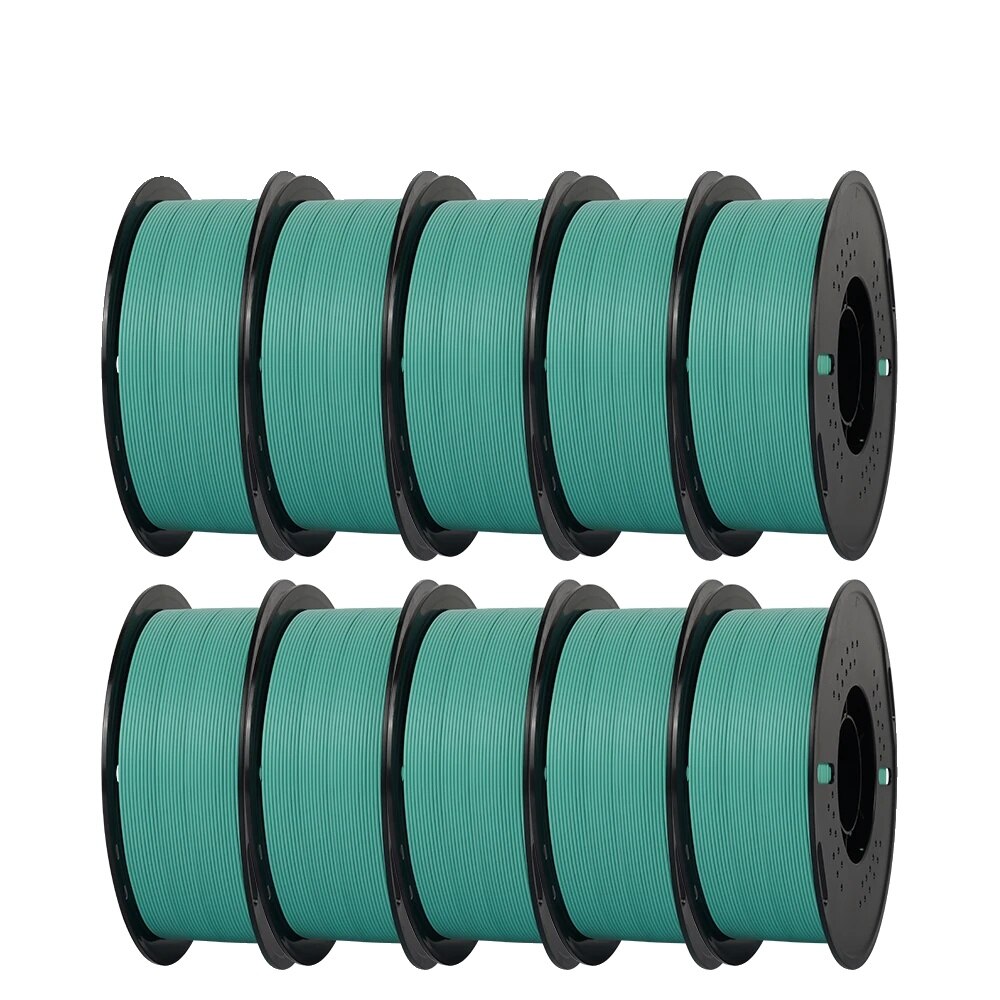 Filament 3D, 10kg, PLA Mat, Verde, Set - eMAG.ro