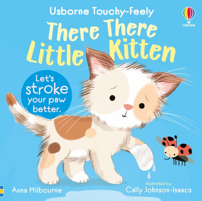Carte senzoriala interactiva - There There Little Kitten, Usborne, 10 ...
