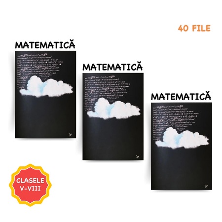 Set 3 Caiete Interactive Izzie de Mate, 40 file, A4, foaie premium ...