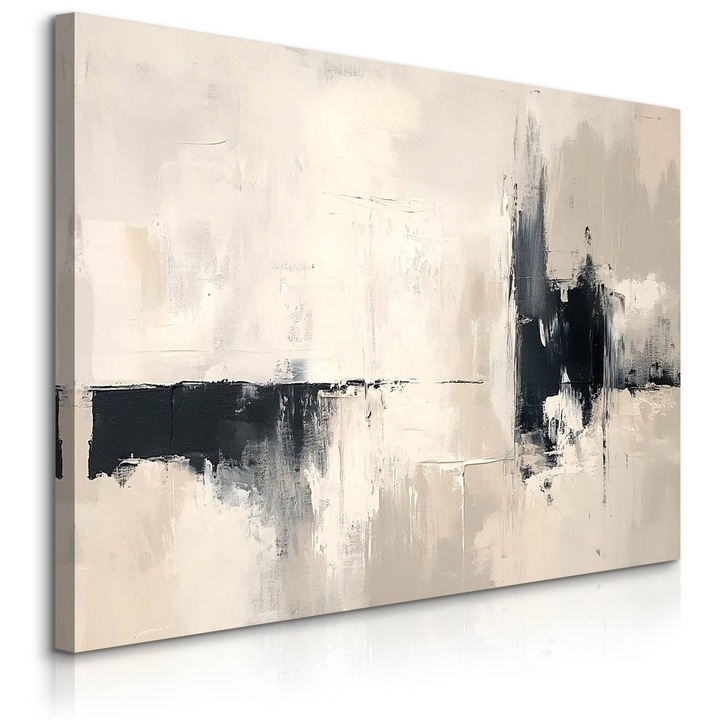 Tablou Muralo Abstractie Pentru 100cm x 70cm Living Vopsea Modele - eMAG.ro