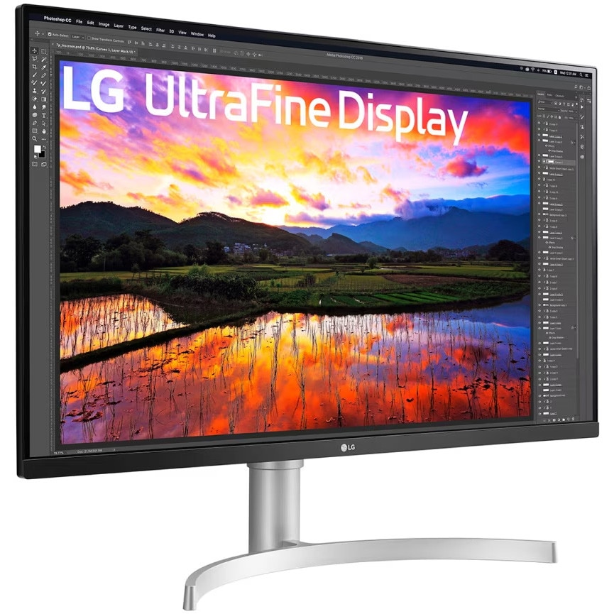 Monitor IPS LED LG 31.5" 32UN650K-W, UHD (3840 x 2160),60 Hz, HDMI ...