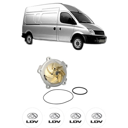 Pompa apa LDV MAXUS Van 2.5 D din 2005-2008 KW 70 CP 95 CMC 2499, Auto ...
