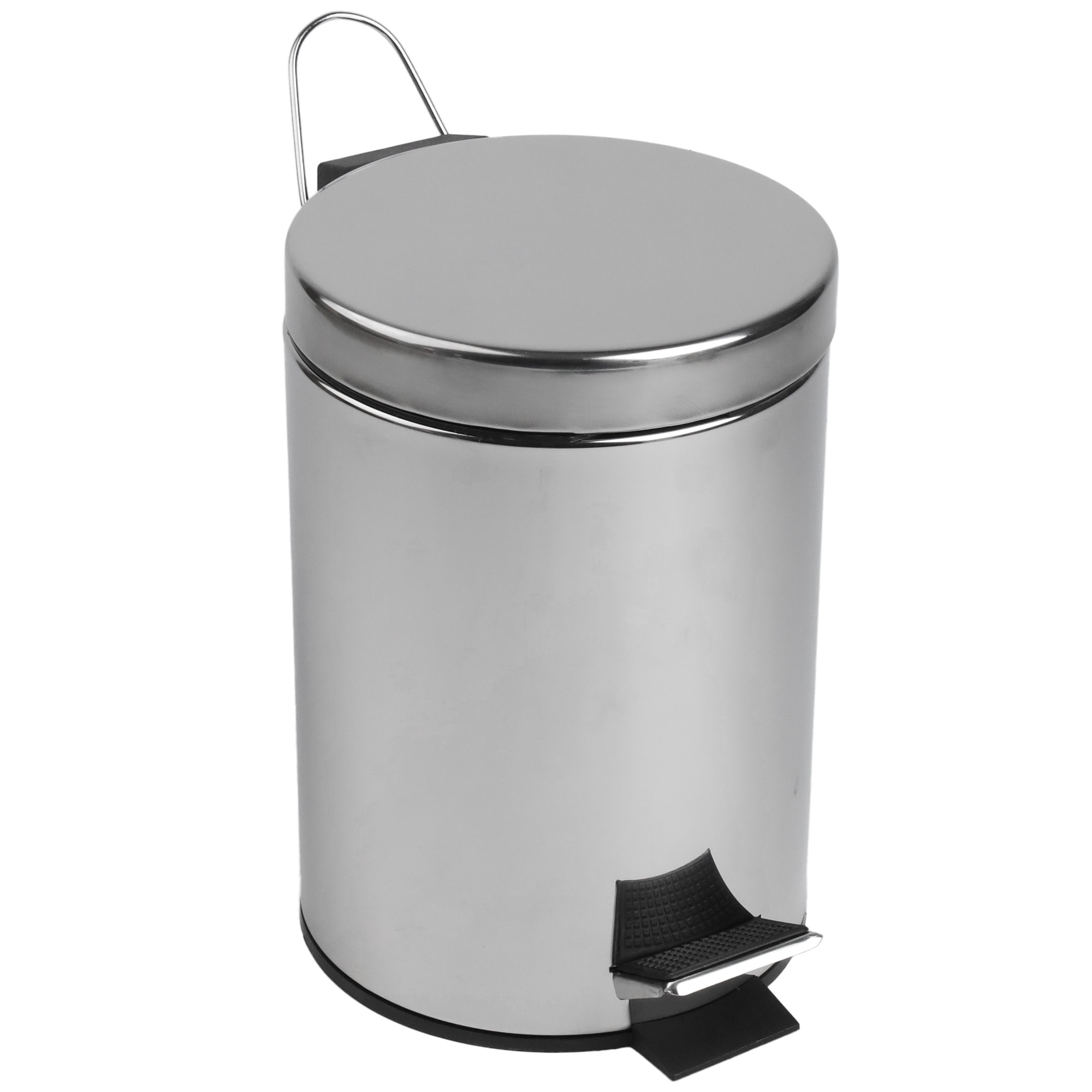 Cos de gunoi Karl Hausmann, 5L, din inox, cu mecanism pedala si ...