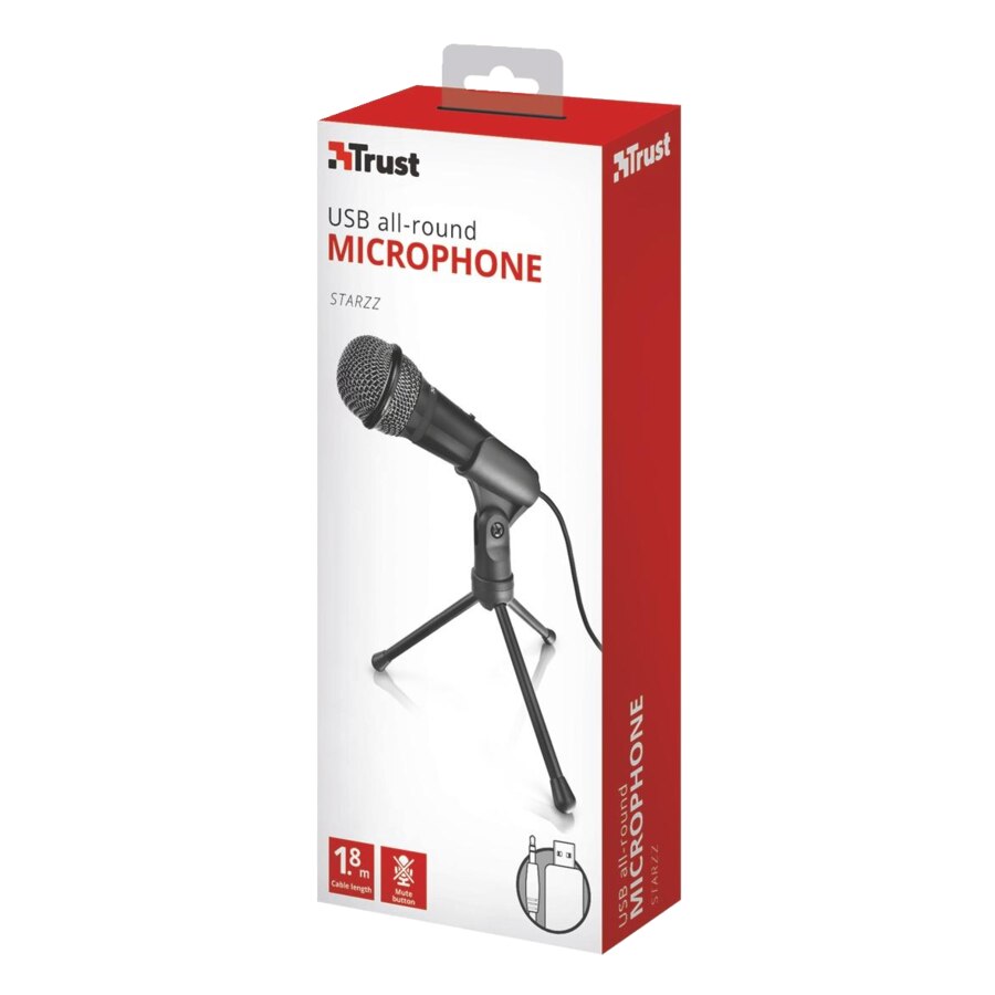 Microfon Trust Starzz All-round, USB - eMAG.ro