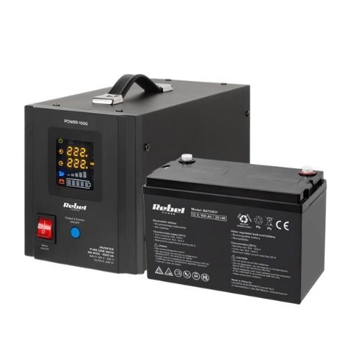 Kit profesional pentru centrala termica, UPS Sinus Pur 1000VA 700W 12V ...